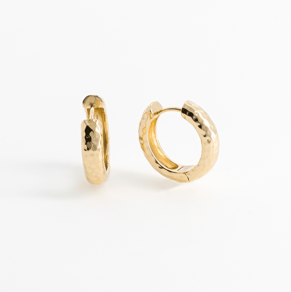 Créoles épaisses plaqué or - Les Fortes – Who We Are